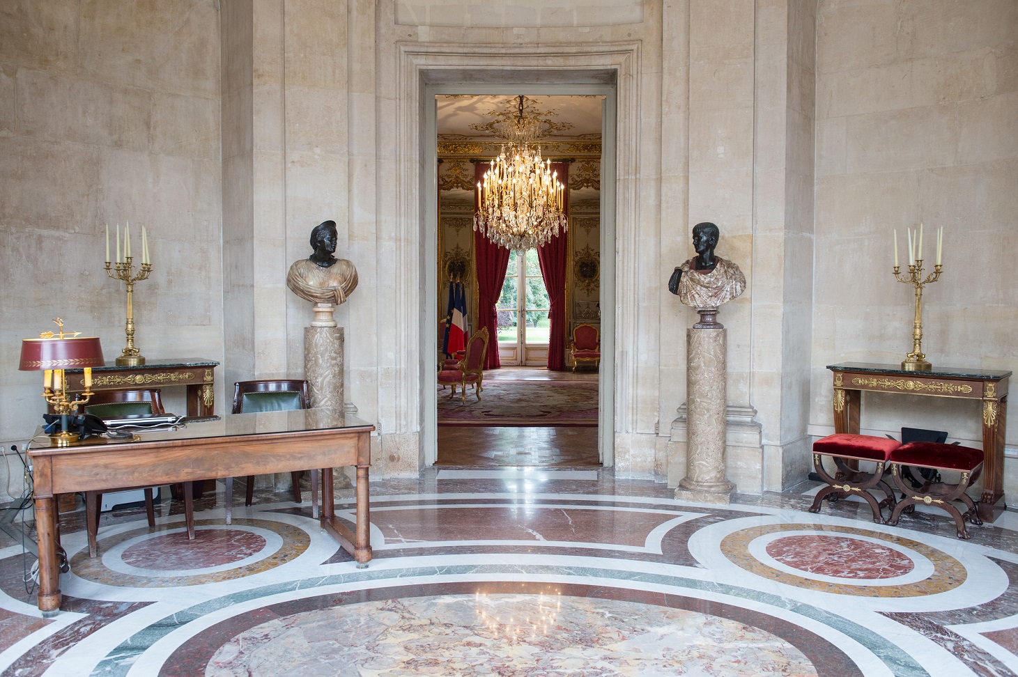 Le vestibule - Patrimoine | info.gouv.fr